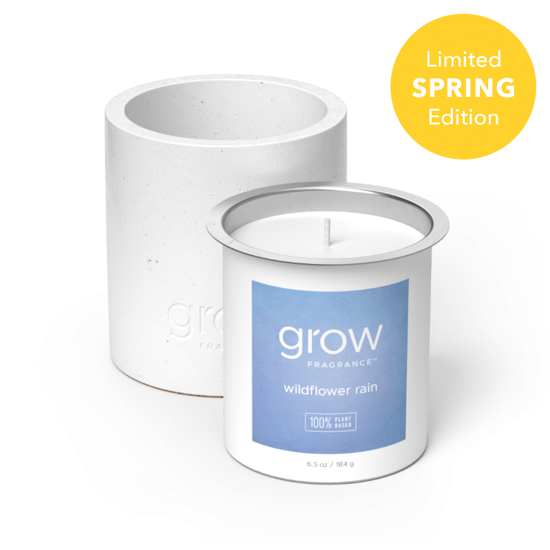Wildflower Rain Candle – Grow Fragrance