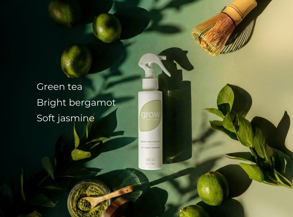 Green Tea Matcha Air + Fabric Spray – Grow Fragrance