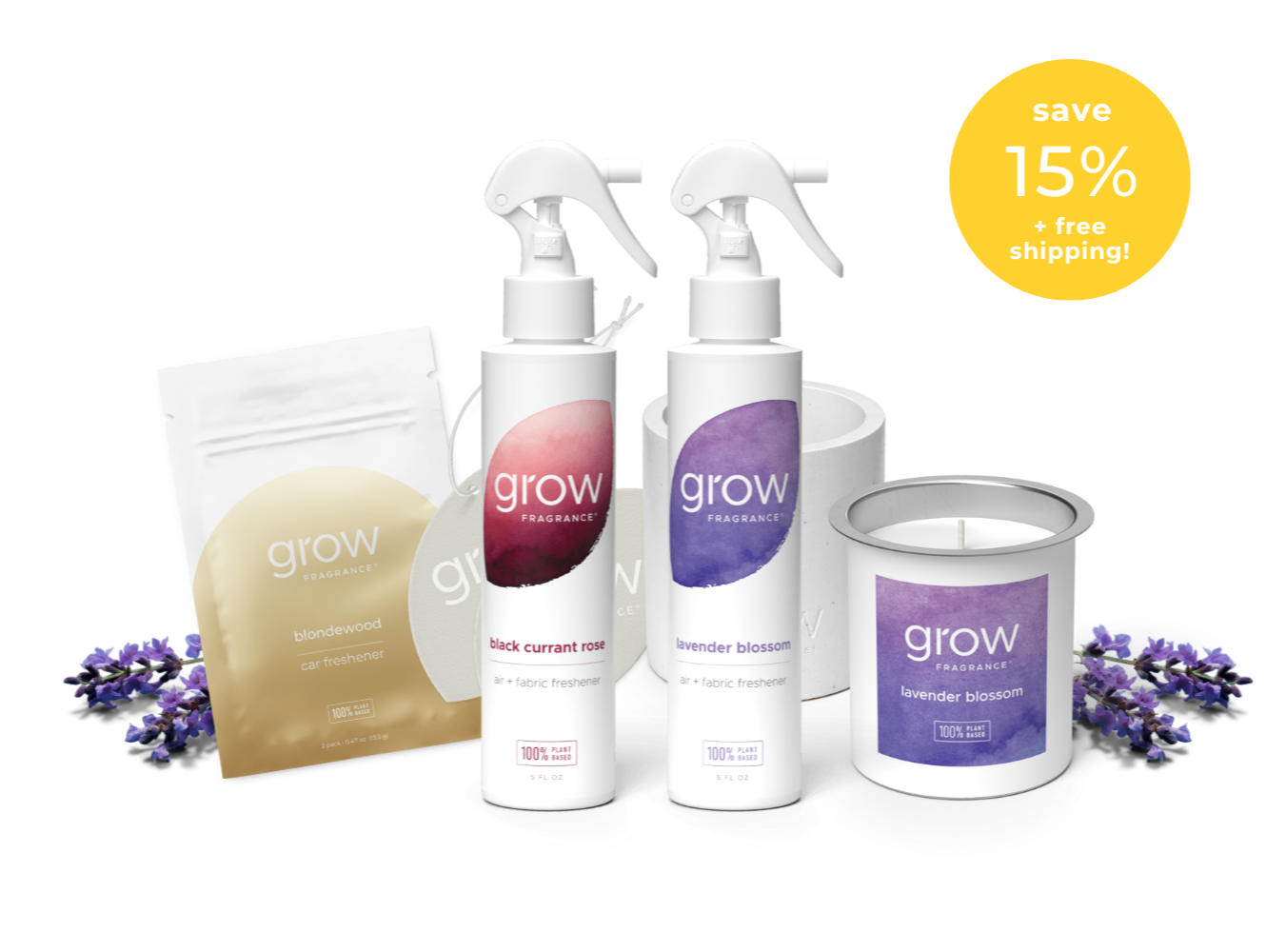 Relaxation Bundle – Grow Fragrance