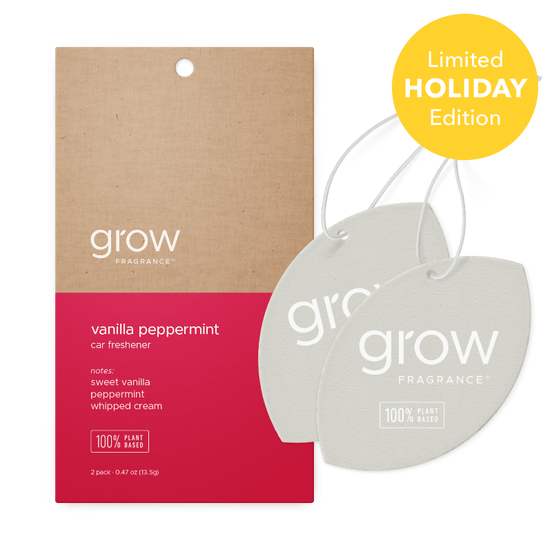 Vanilla Peppermint Car Freshener – Grow Fragrance